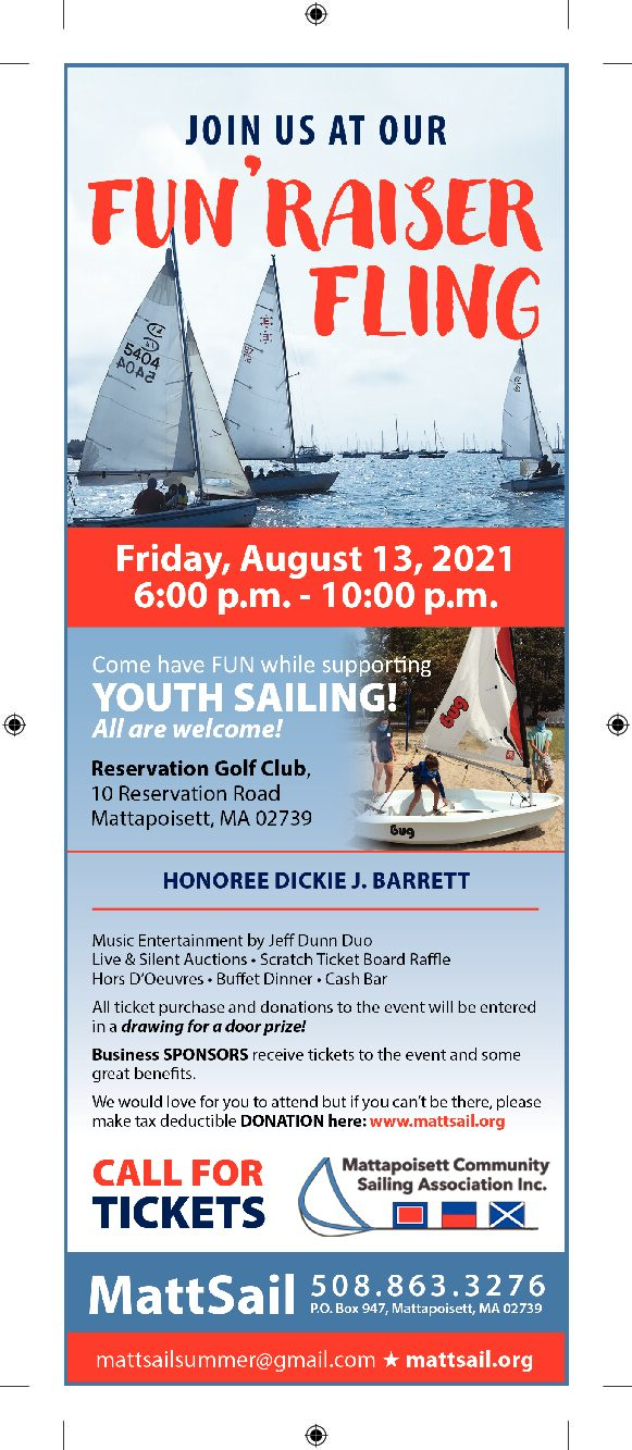 2021 MattSail FUN’RAISER FLING – MattSail